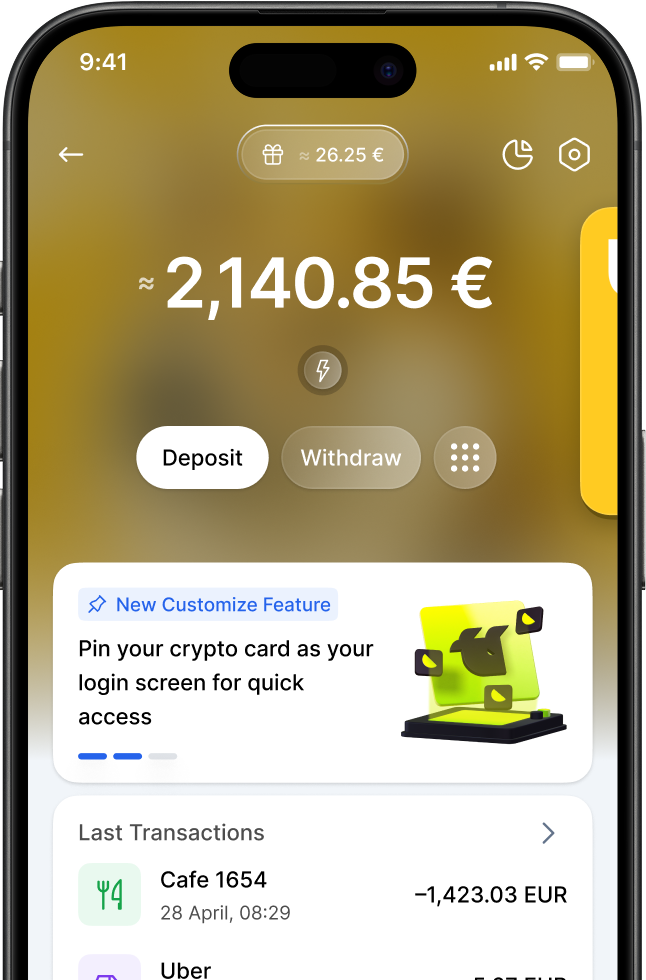Crypto Card WhiteBIT Nova | Crypto Debit Card For Crypto To Fiat ...